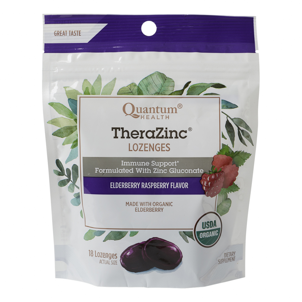Organic TheraZinc Elderberry Lozeng – Healthy Lifestyles