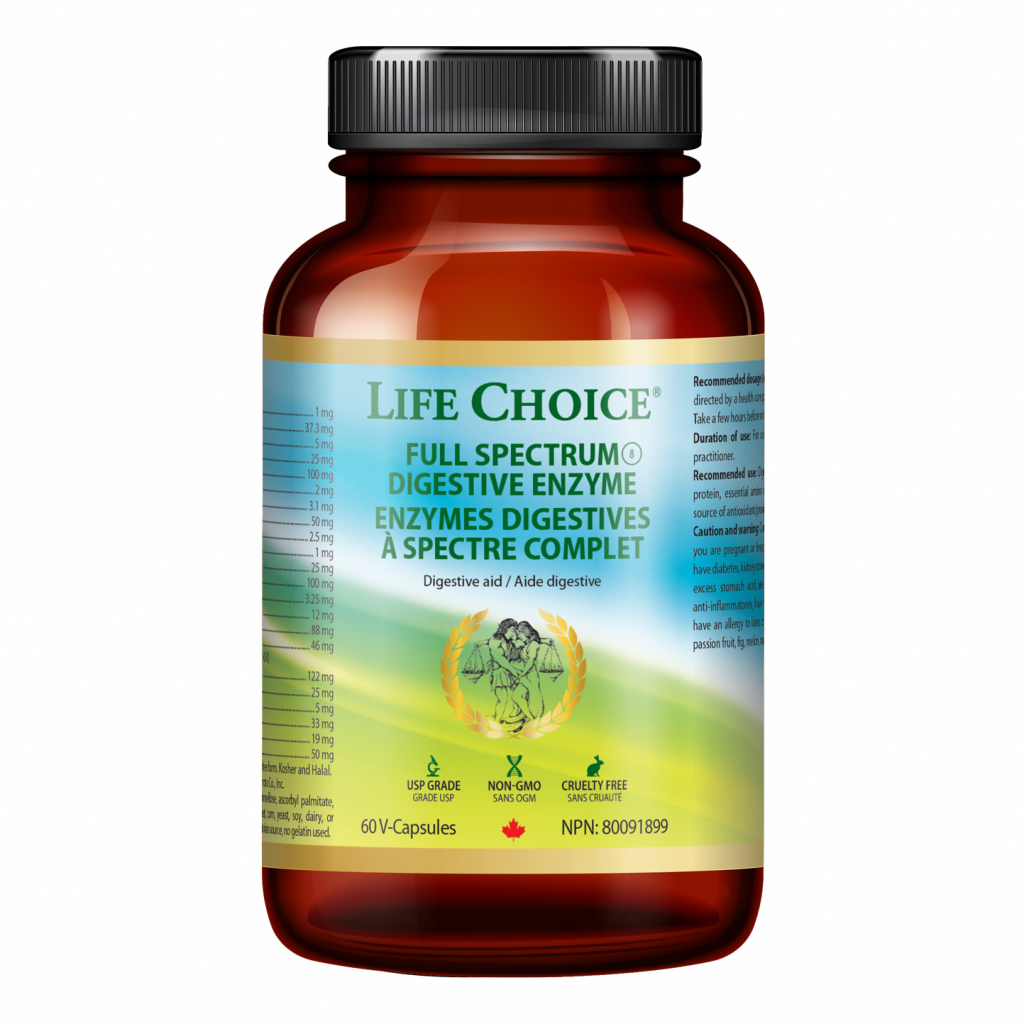 Full Spectrum Digestive Enzyme – Healthy Lifestyles